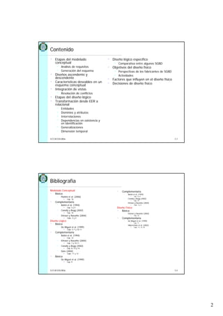 Base de datos (diseño conceptual,logico y fisico) | PDF