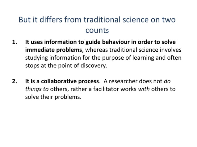 Based on a scientific tradition | PPT