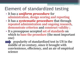 Based standard assessment | PPTX