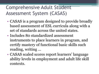 Based standard assessment | PPTX