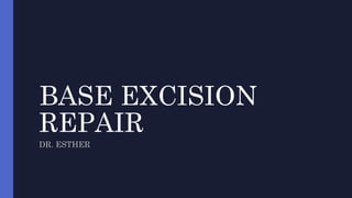 BASE EXCISION REPAIR.pptDNA sequence rem | PPT