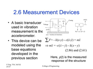 Base excitation of dynamic systems | PPT