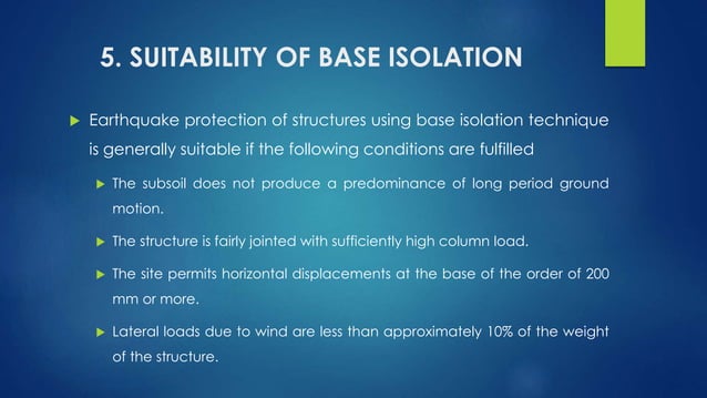Base isolation | PPTX