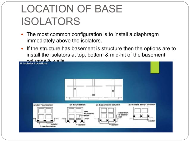 Simple Presentation Of BASE ISOLATION | PPTX | Geology | Science