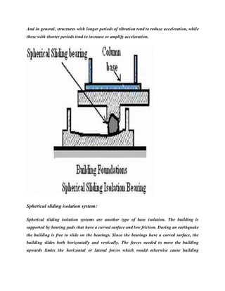 Base isolation | DOCX | Civil Engineering Industry | Industries