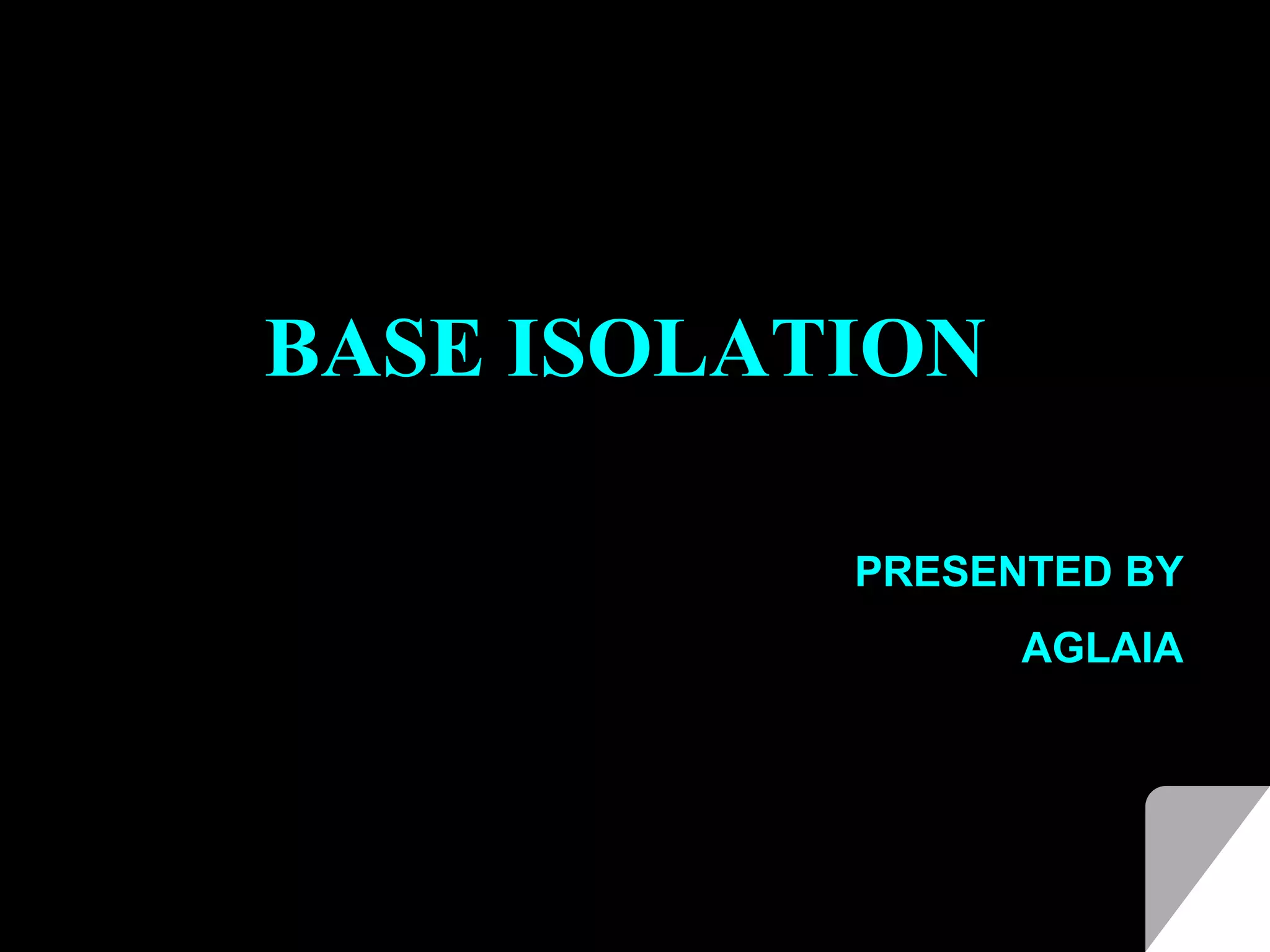 Base isolation | PPTX