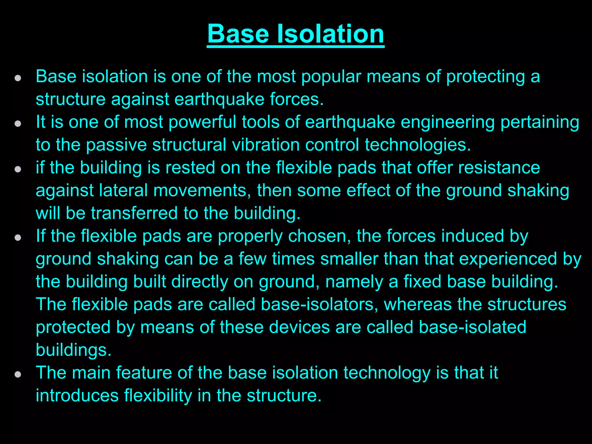 Base isolation | PPTX