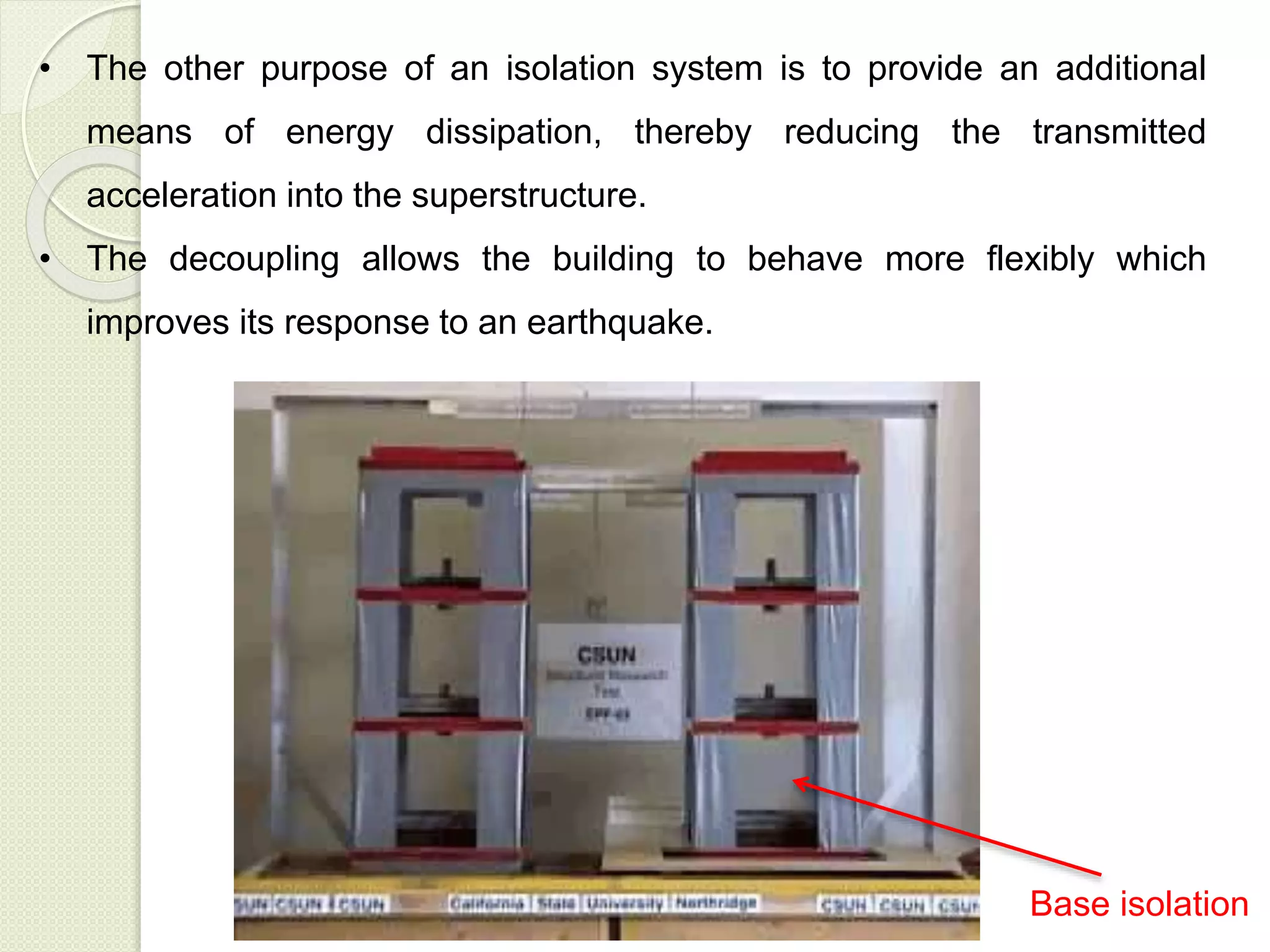 Base isolation earthquake resistance wooden house | PPTX | Civil ...
