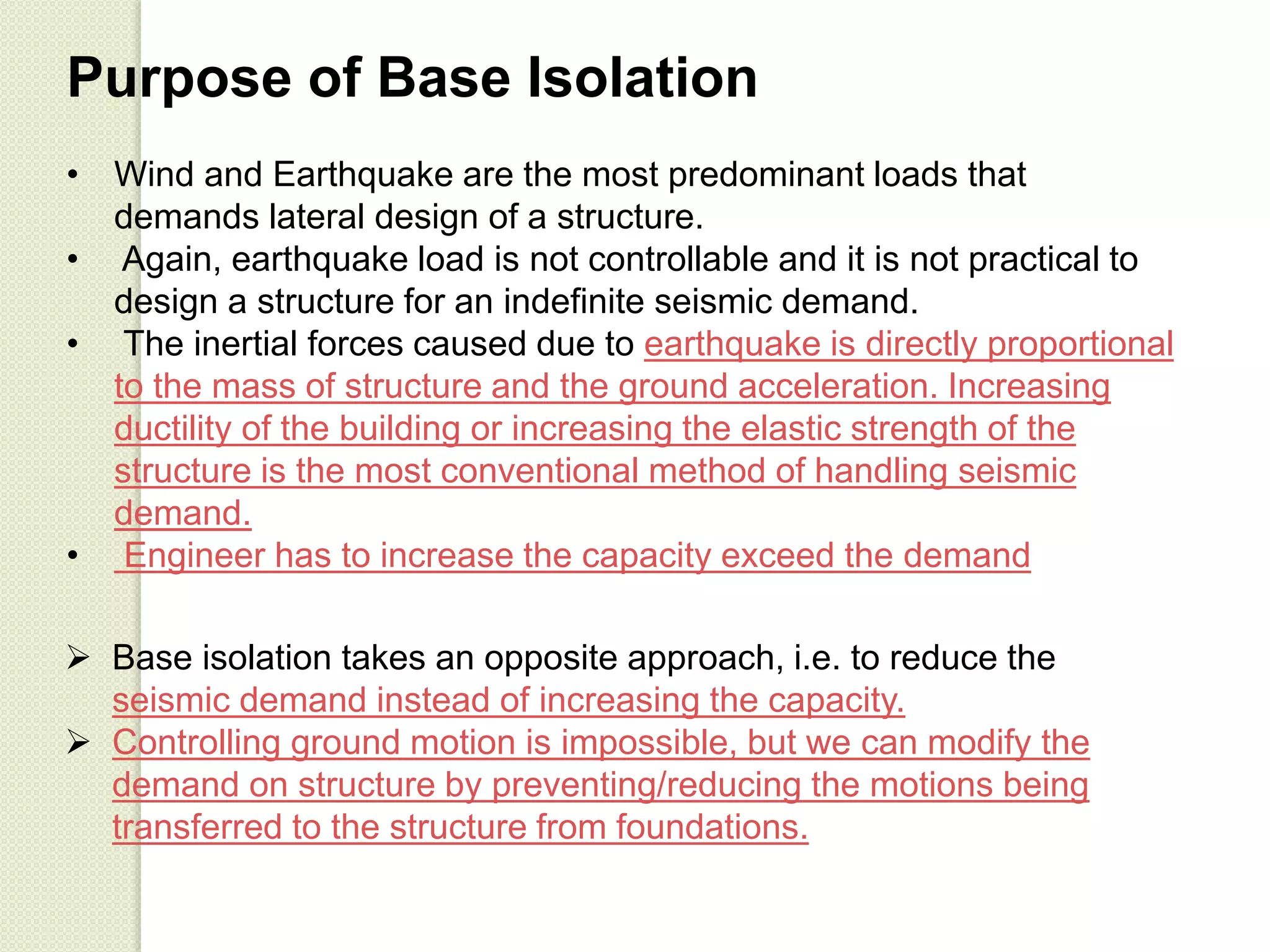Base isolation earthquake resistance wooden house | PPTX | Civil ...