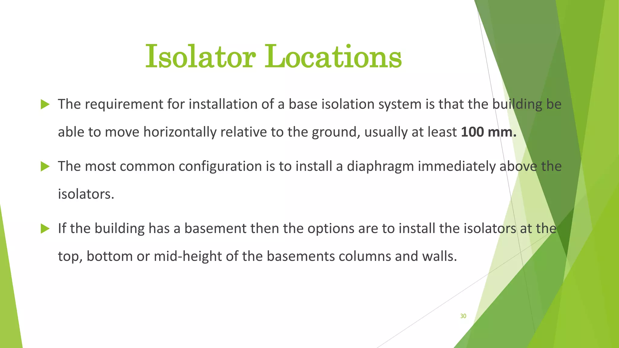 Base isolation case study PDF | PPTX