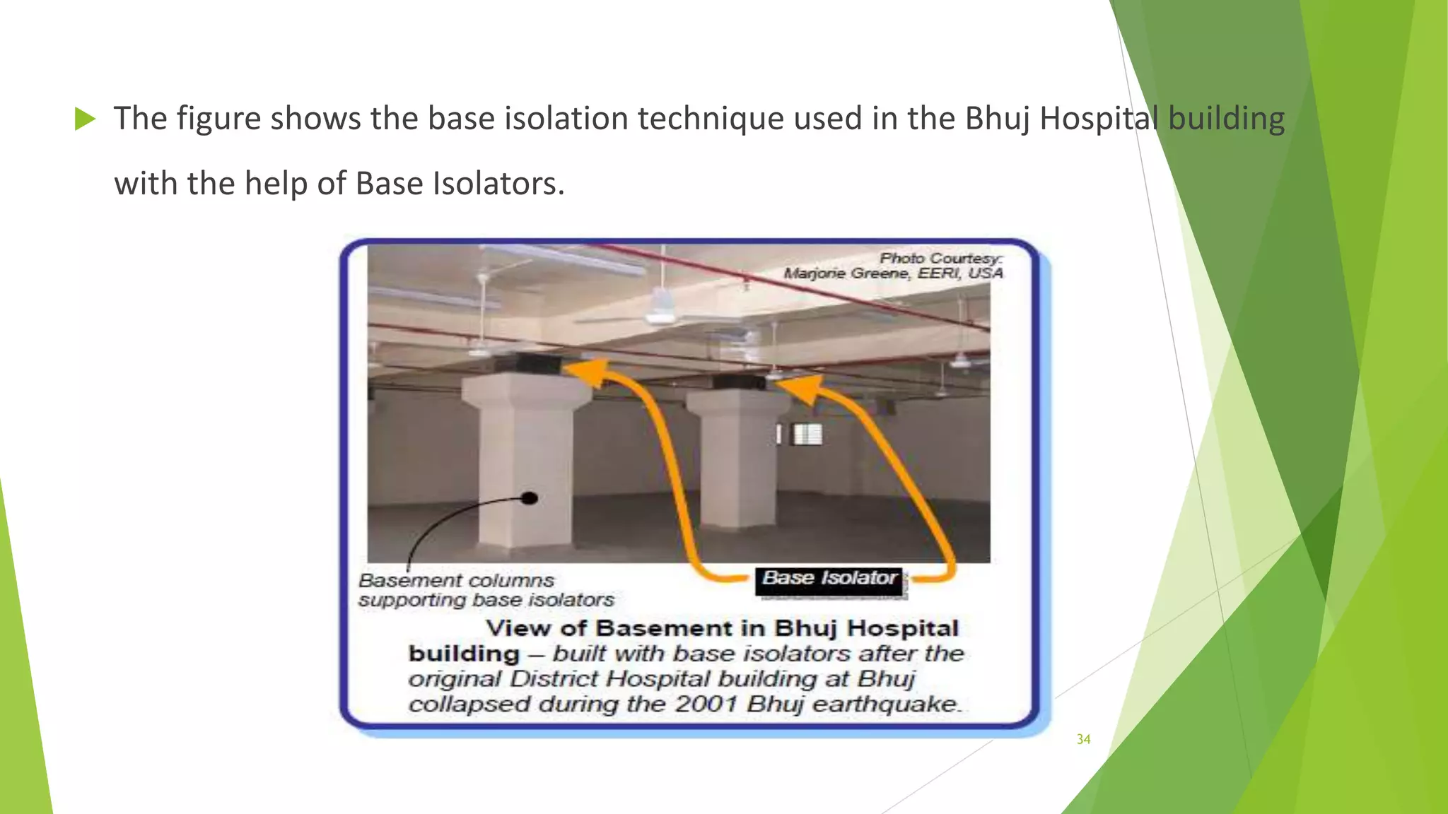 Base isolation case study PDF | PPTX