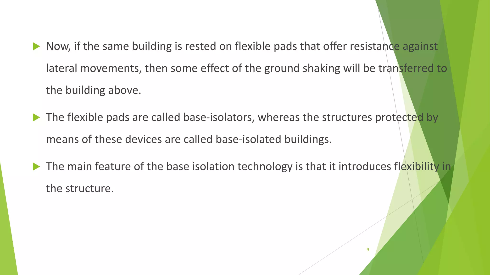 Base isolation case study PDF | PPTX