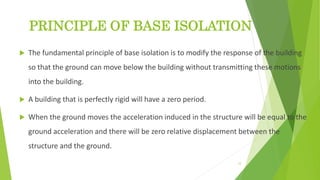 Base isolation case study PDF | PPTX