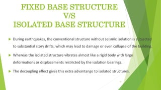 Base isolation case study PDF | PPTX