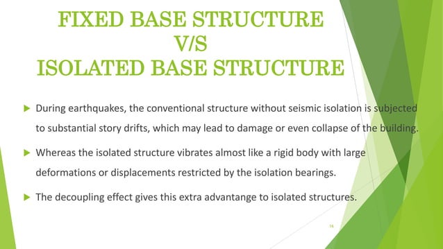 Base isolation case study PDF | PPTX