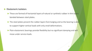 Base isolation case study PDF | PPTX