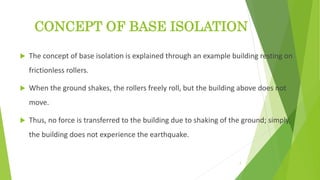 Base isolation case study PDF | PPTX