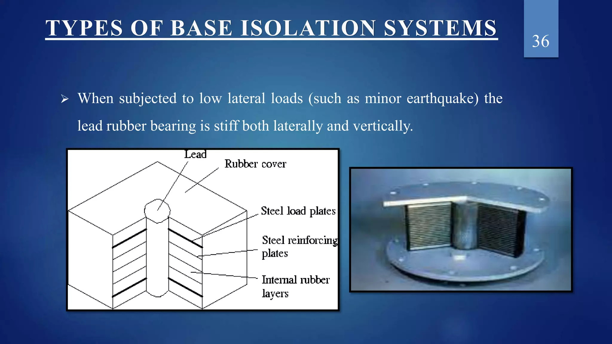 Base isolation of structures | PPTX