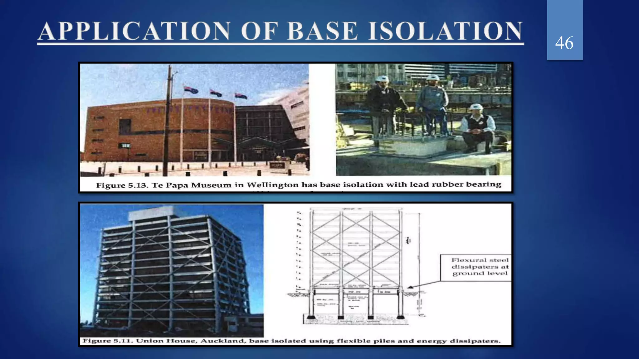 Base isolation of structures | PPTX