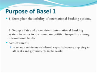 Basel Norms | PPT