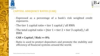 Basel committee & basel norms | PPTX