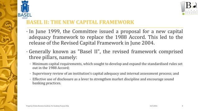 Basel committee & basel norms | PPT