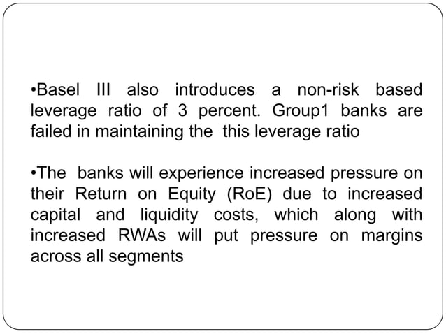 Basel iii Norms | PPTX