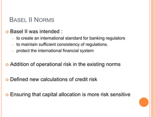Basel iii and its impact on banking system in india | PPTX