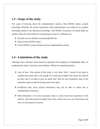 Implementation of Basel iii | PDF