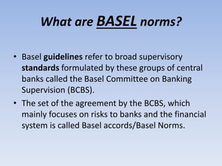 Basel iii ppt. | PPTX