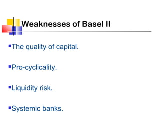 Basel iii presentation | PPT