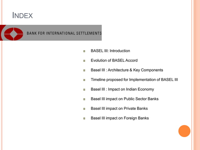 Research on Basel 3 :New paradigm of Risk Management | PPSX