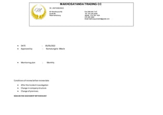 BASELINE RISK ELECTRICAL.docx