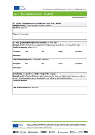 Baseline survey (pupils) | PDF
