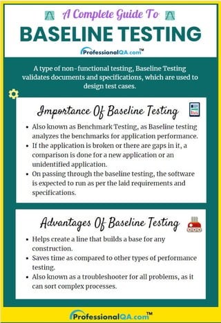 Baseline Testing: A Detailed Guide! | PDF