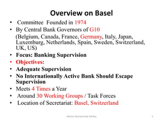 Basel introduction | PPTX | Stocks and Bonds | Personal Investing