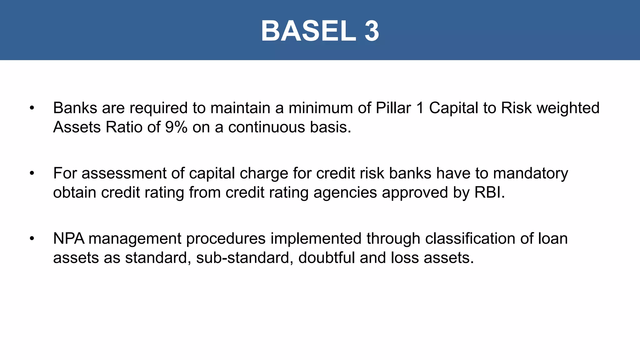 Basel norms | PPTX
