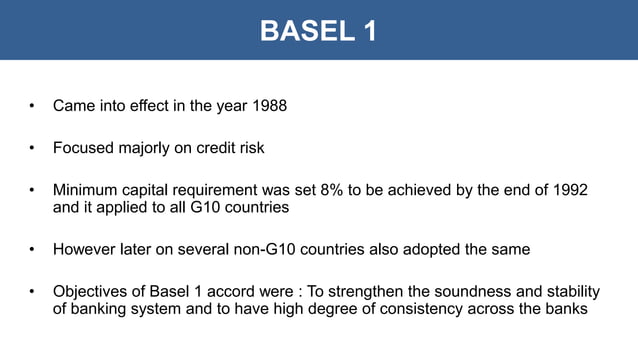 Basel norms | PPTX | Business Accounting & Finance | Business