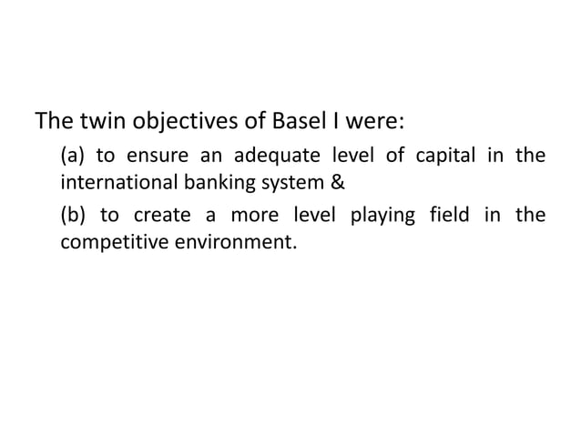 Basel norms i, ii & iii | PPTX | Business Banking & Finance | Business