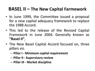 Basel norms i, ii & iii | PPTX