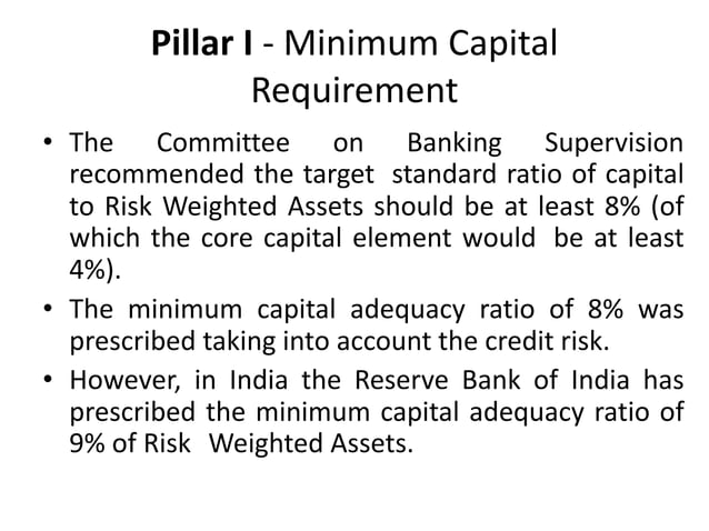 Basel norms i, ii & iii | PPTX | Business Banking & Finance | Business