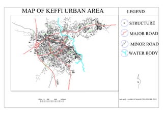 Base map of keffi town | PDF