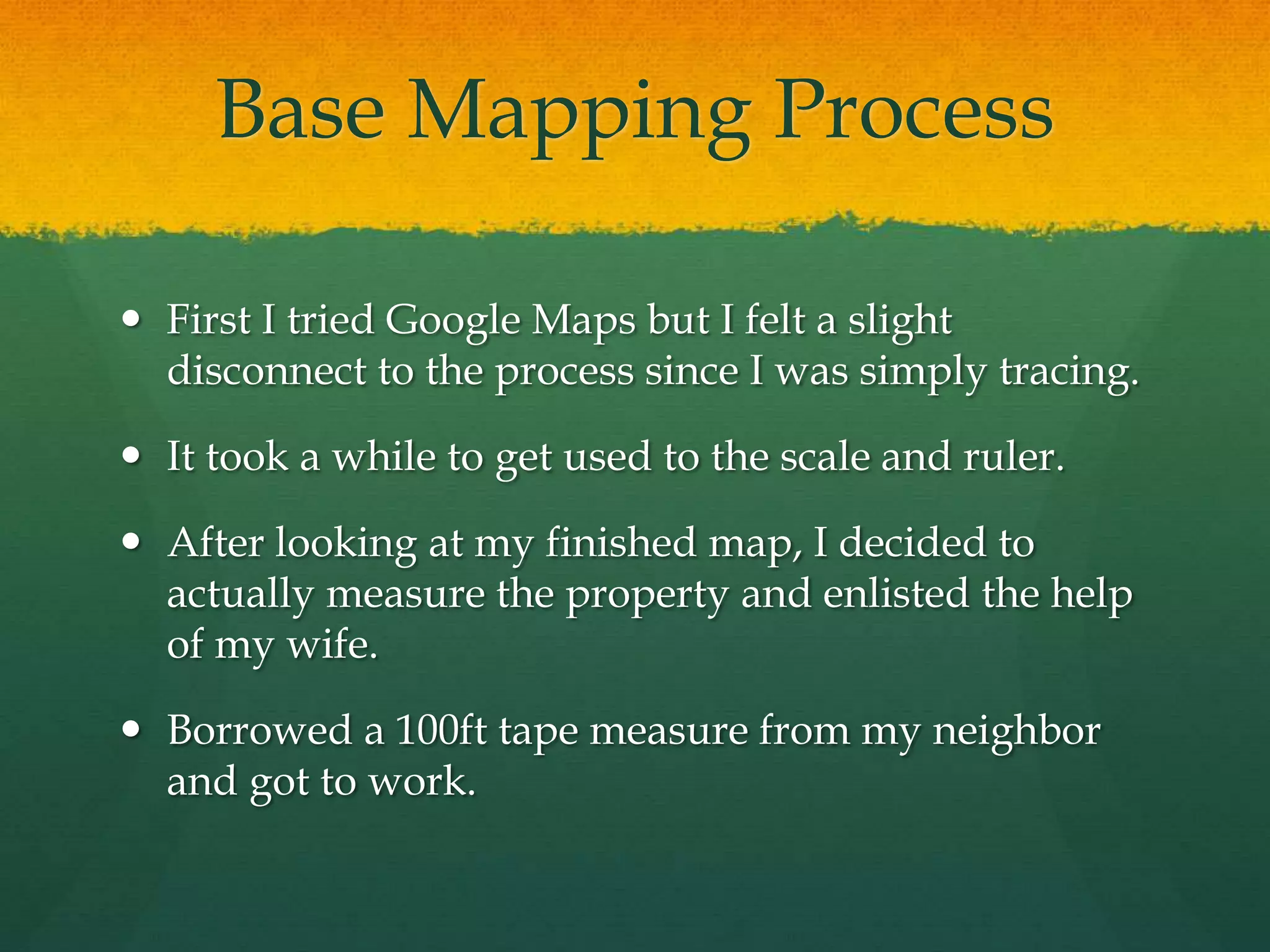 Base mapping | PPTX | Land and Farms | Real Estate