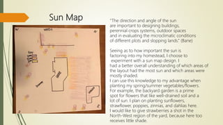 Base mapping, sectors and permaculture principles | PPT
