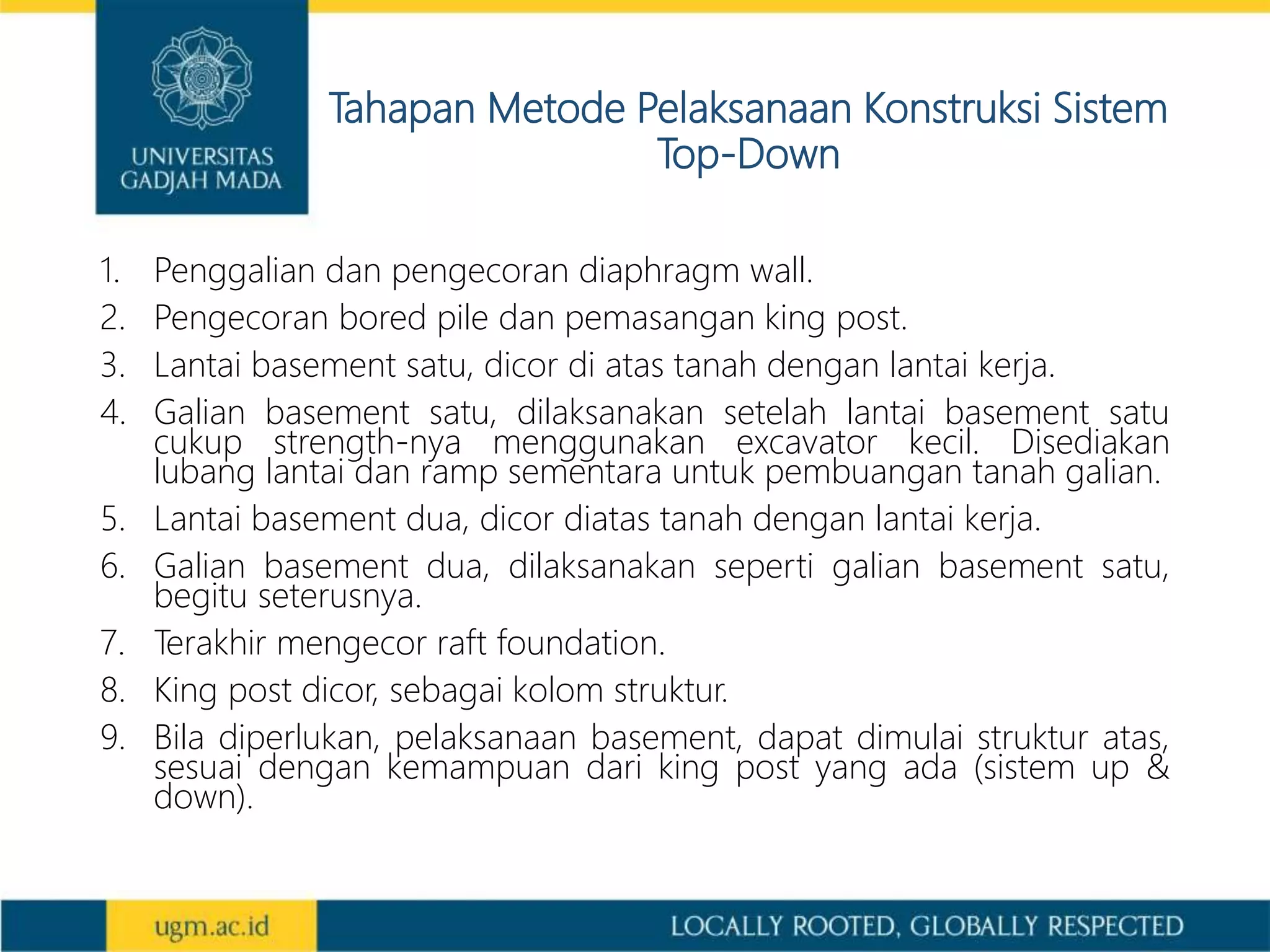 Basement construction | PPTX