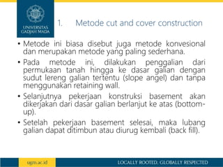 Basement construction | PPTX