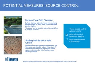 Basement Flooding Remediation and Water Quality Improvement Master Plan ...