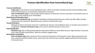 Importance of basement reservoirs (Fracture) | PPTX