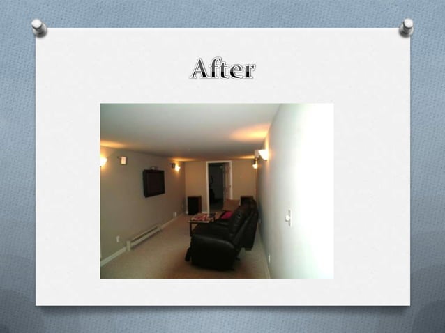Basement slide show | PPTX