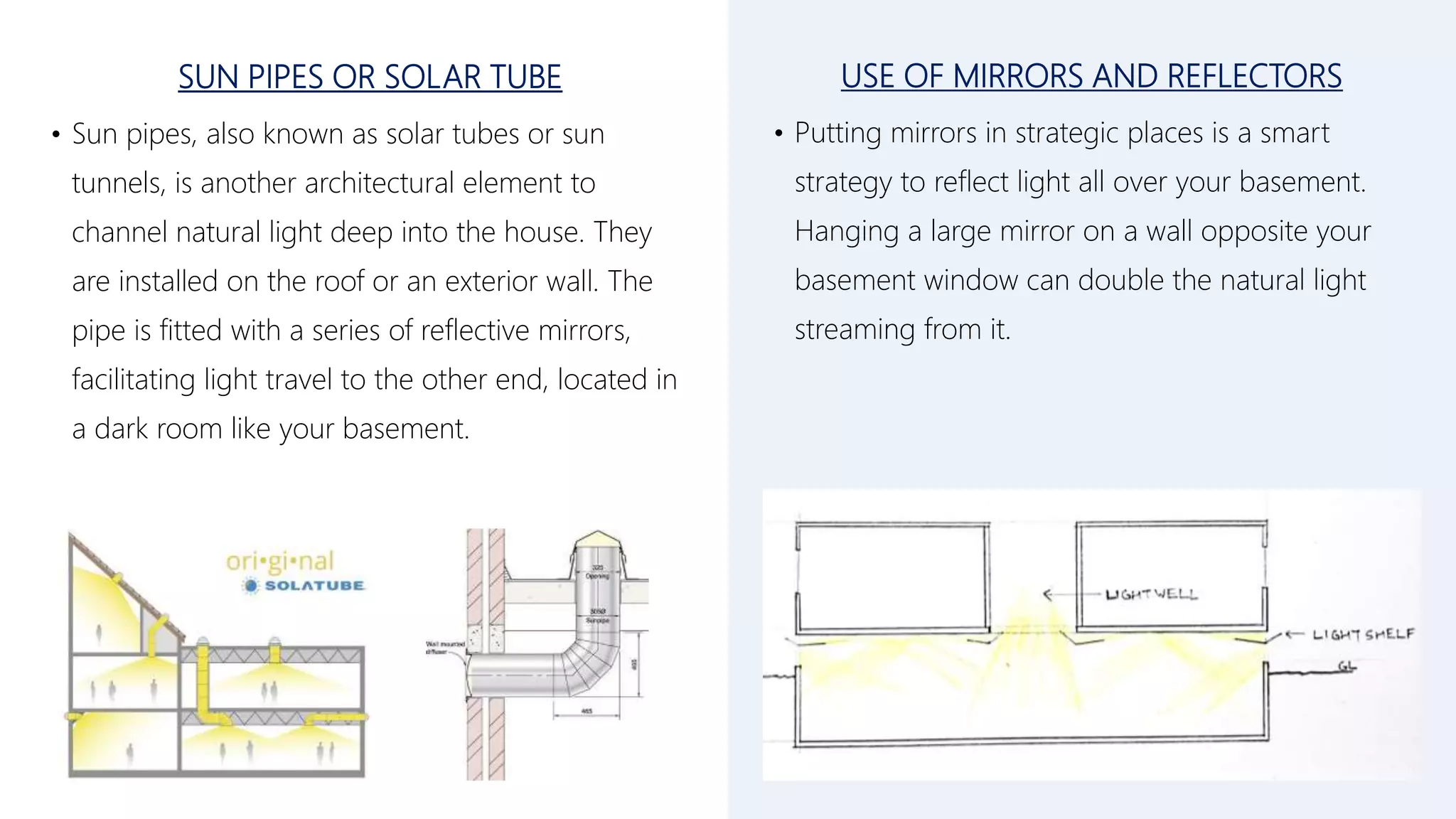 Basements light and ventilation | PPTX